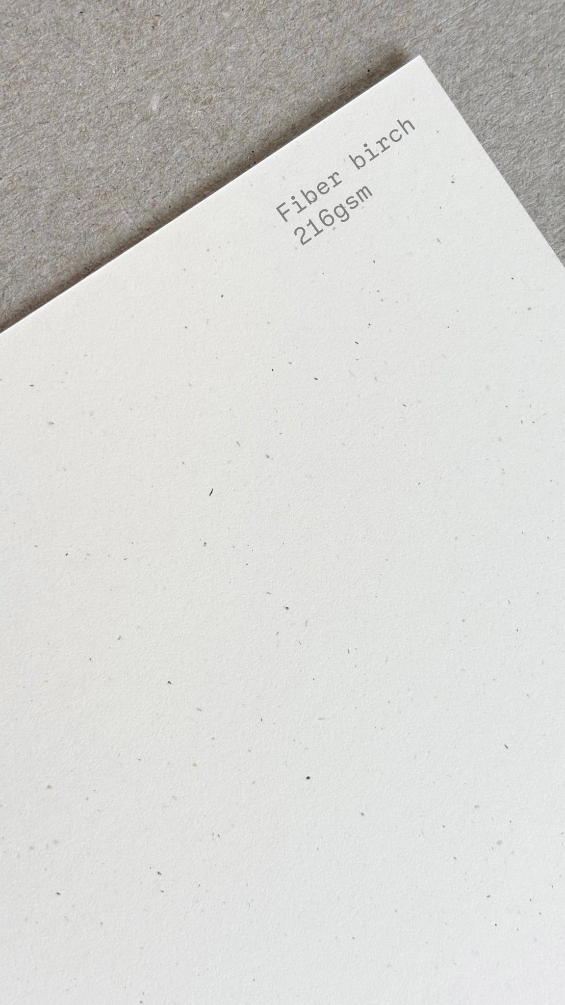 A4 RS Fiber Birch 216gsm – Pulp Creative Paper