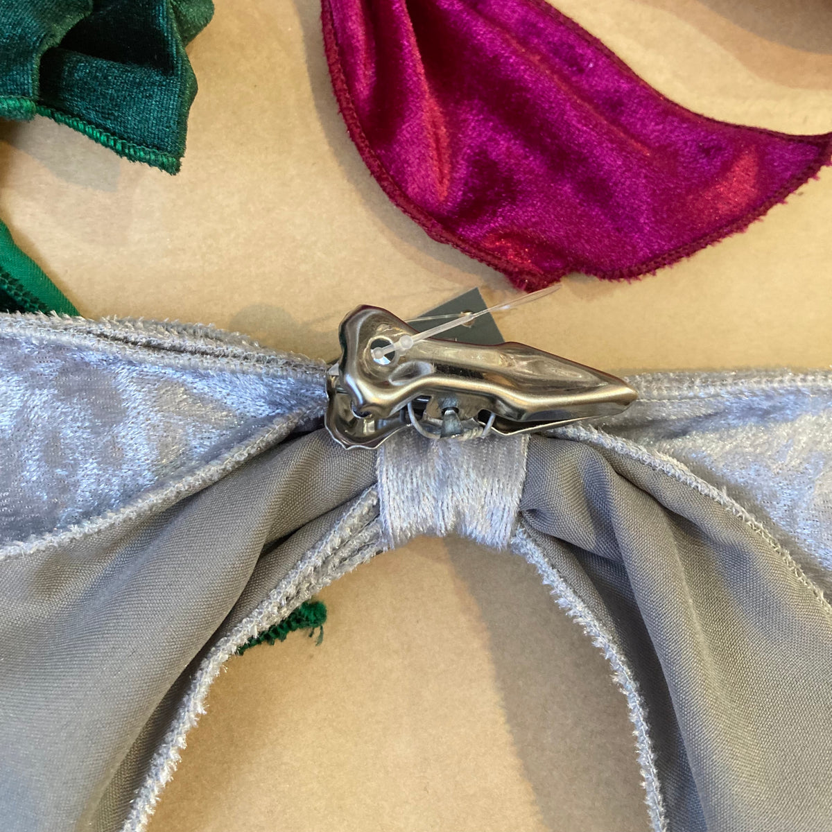 Velvet Clip Bows – Pulp Creative Paper