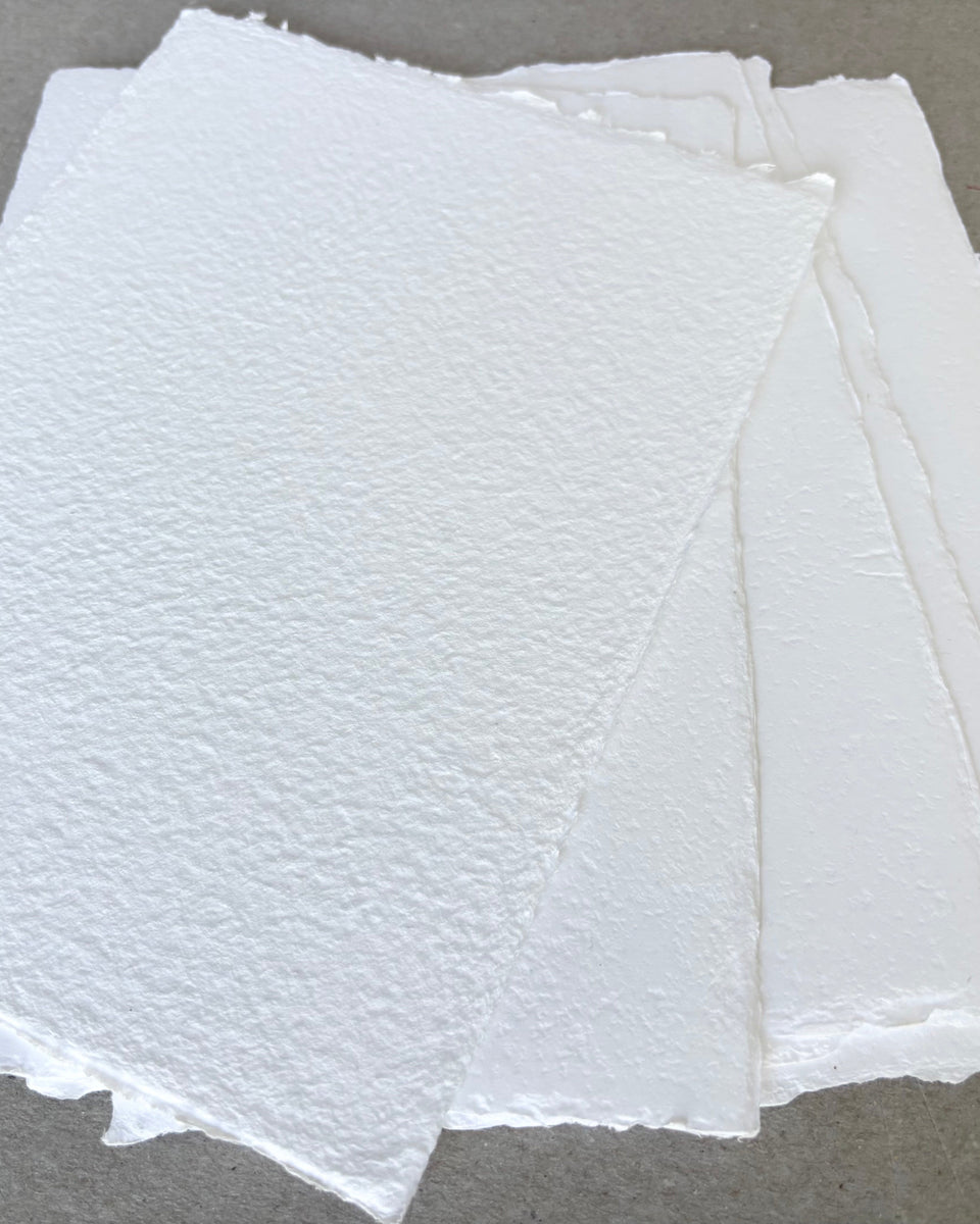 Wynyard Rag White Cotton A5 Paper 600gsm – Pulp Creative Paper