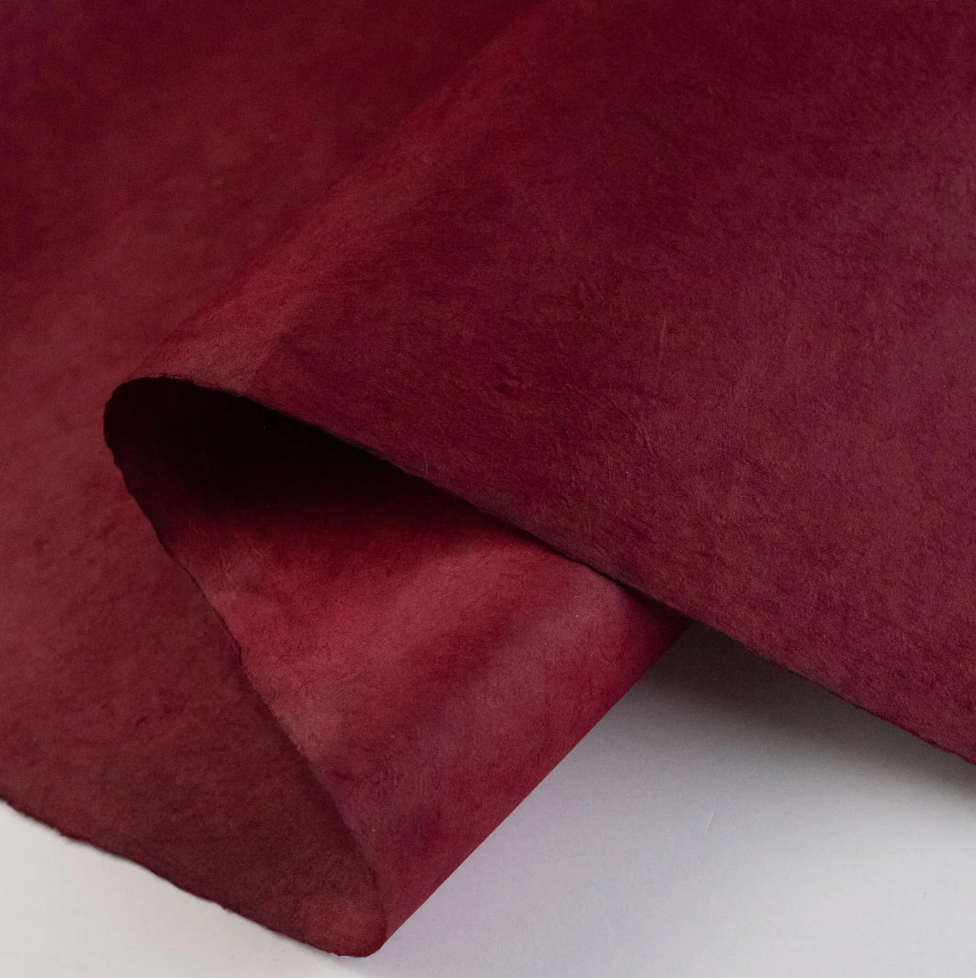 Lokta Wrap: Plain WARM colours – Pulp Creative Paper