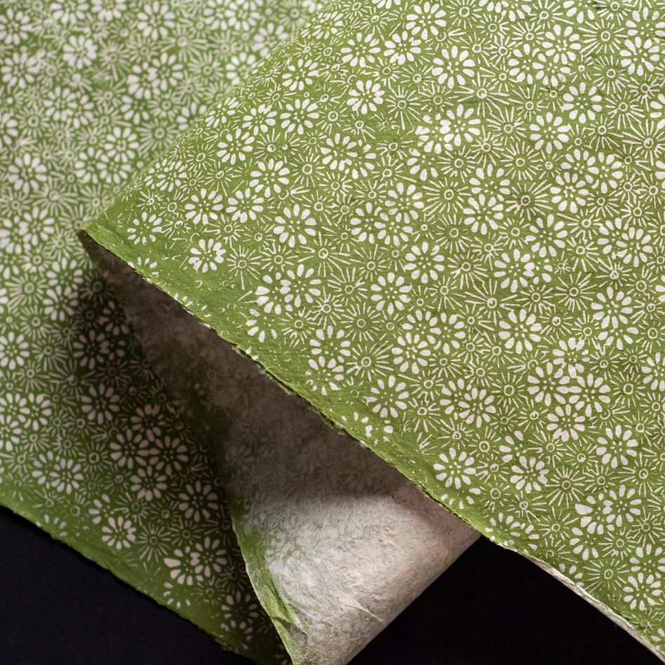 Marguerite Lokta Wrap – Pulp Creative Paper