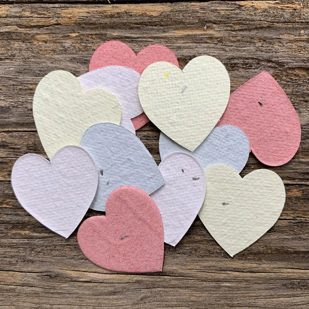 Paper-Go-Round Seed Paper / HEART CONFETTI – Pulp Creative Paper